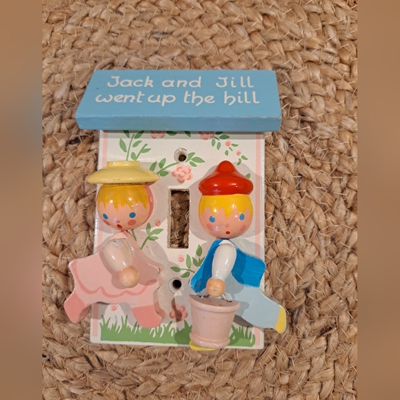 Accessories | Vtg 195 Jack And Jill Hand Painted Irmi Original Light ...